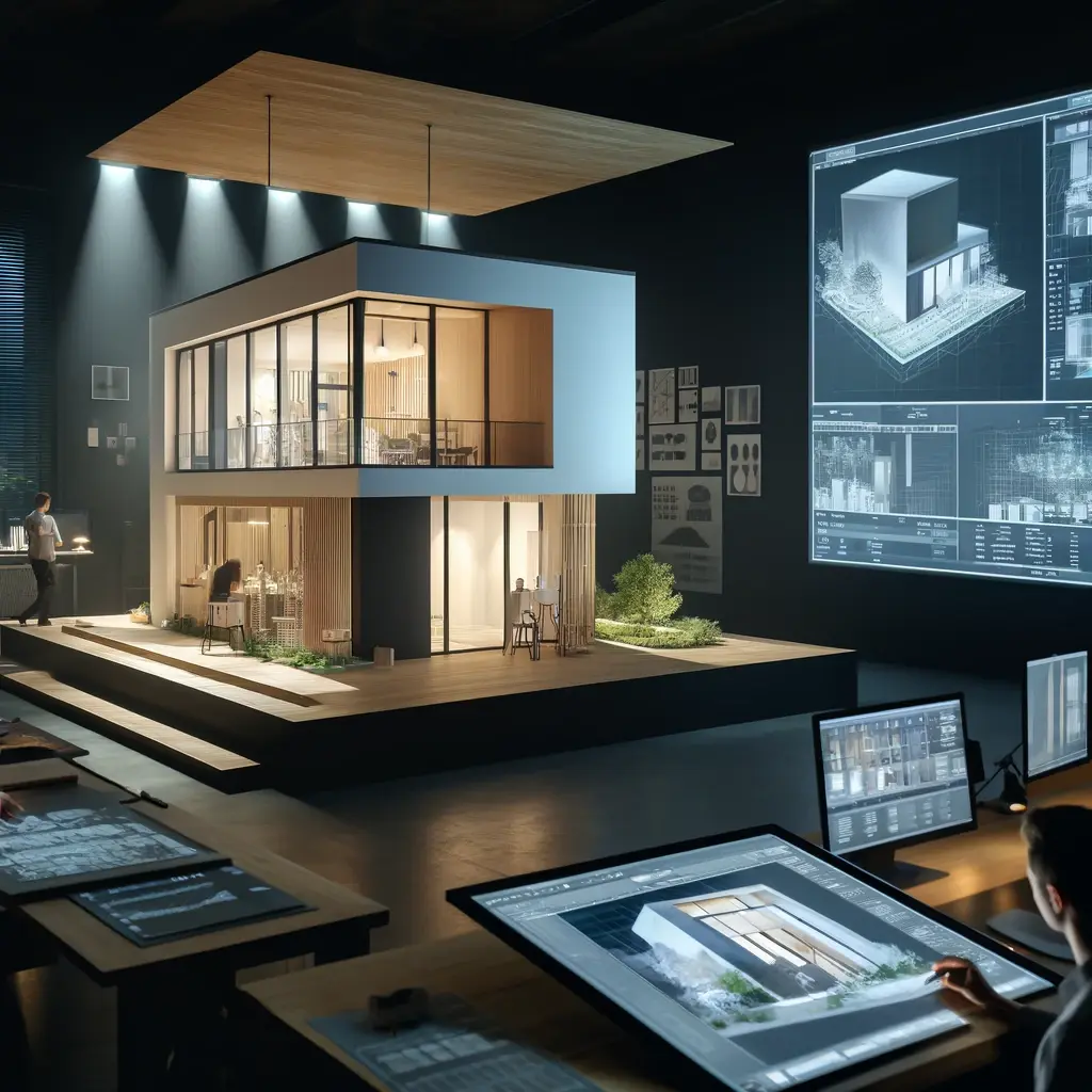 Pembuatan Maket Menggunakan Projection Mapping - Jasa Maket Studio